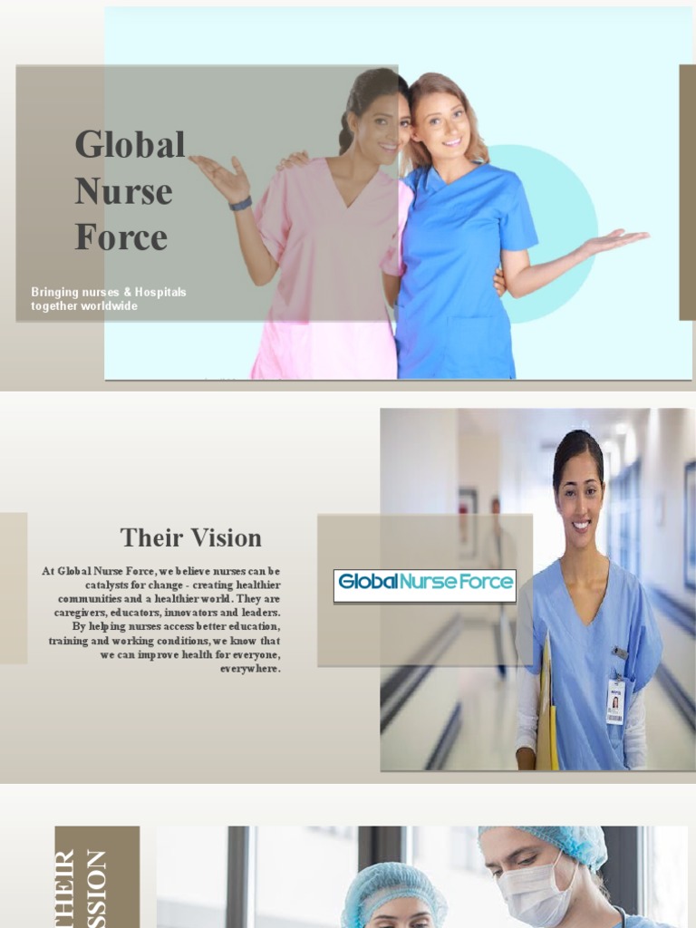 Global Nurse Force: Bringing Nurses & Hospitals Together Worldwide ...