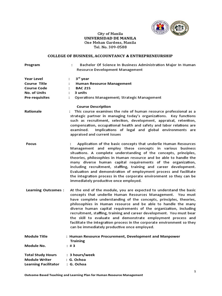 Module #3 HRM 2020 | PDF | Recruitment | Human Resource Management