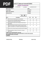 Ceiling Works Inspection Checklist | PDF