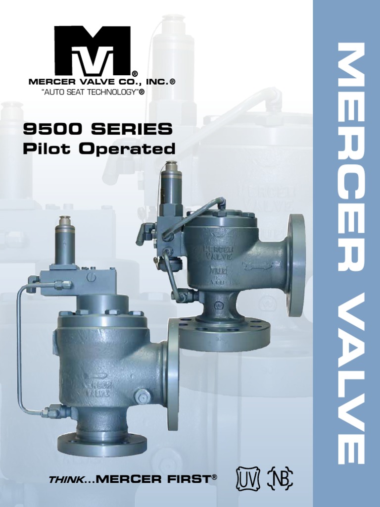 8.9 Valvula de Seguridad Mercer 9500 Pilot | PDF | Valve | Steel