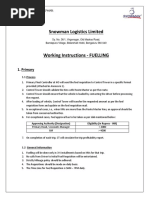 Diesel Fuel Receiving and Issuance Procedure | PDF | Flow Measurement ...