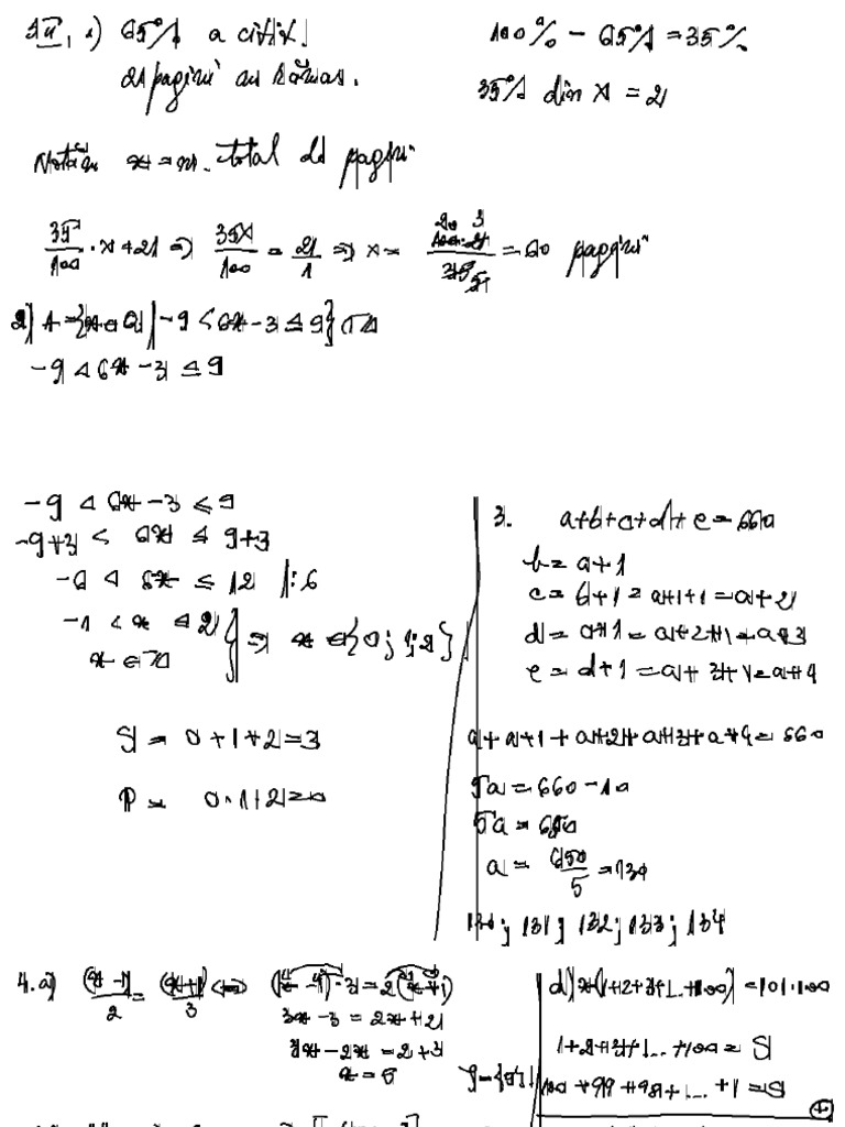 Exercitii Rezolvate Ecuatii, Trapez | PDF