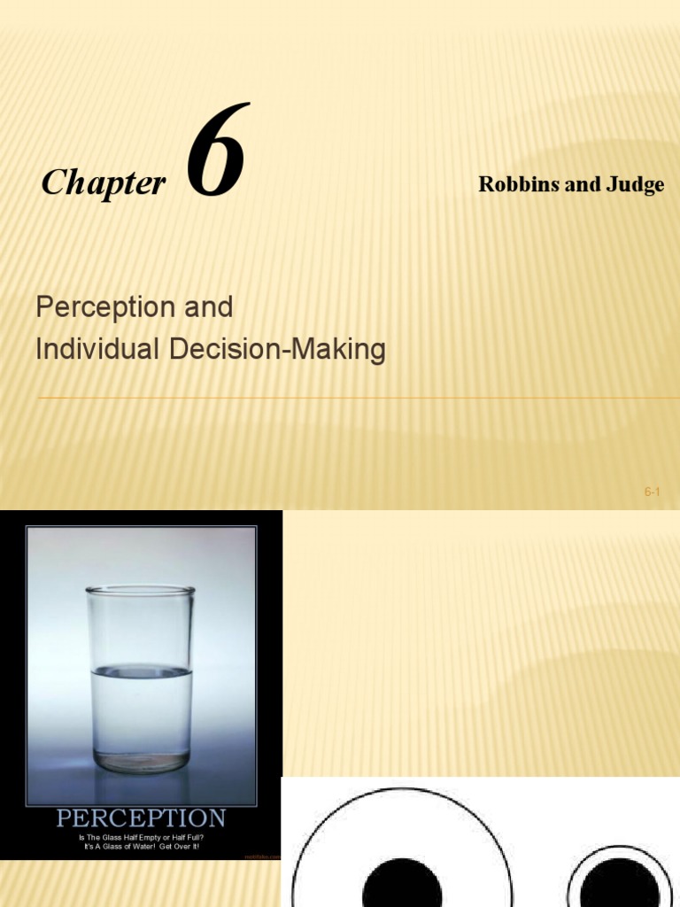 Chapter 6 | PDF | Decision Making | Rationality