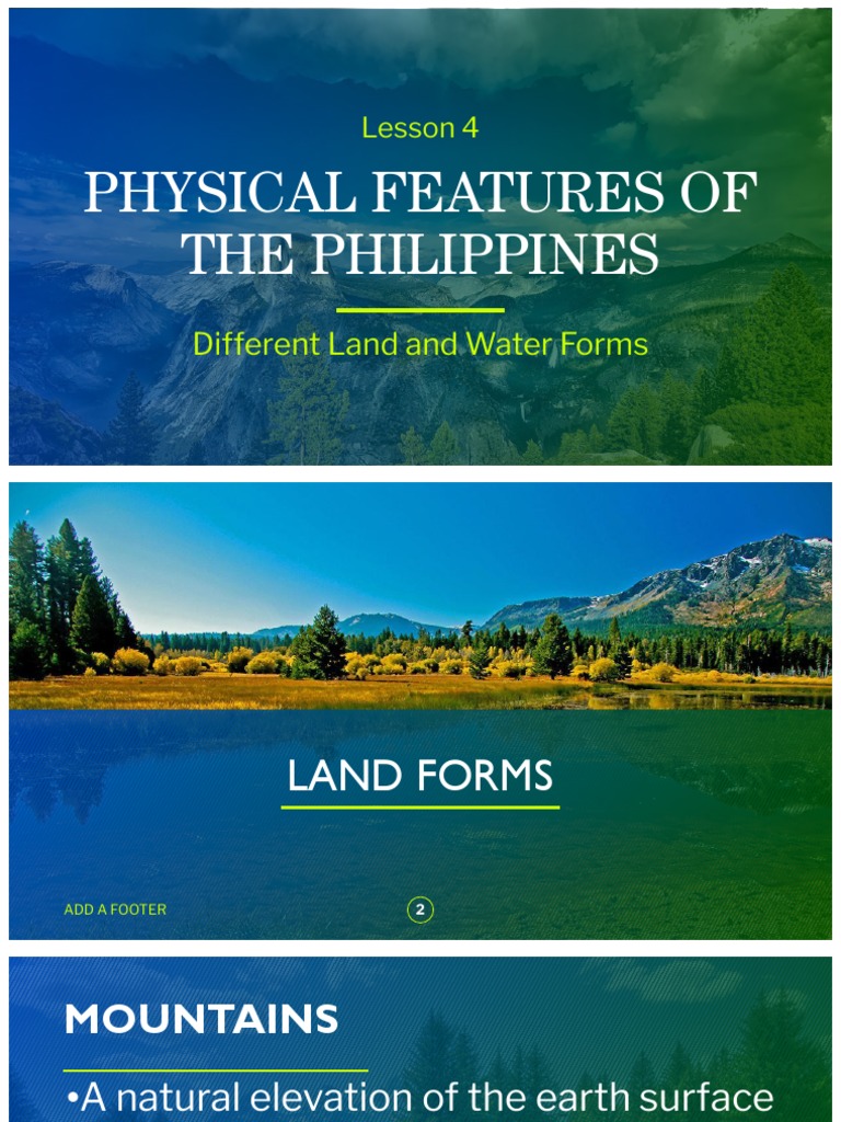 Physical Features of Philippines | PDF | Luzon | Philippines