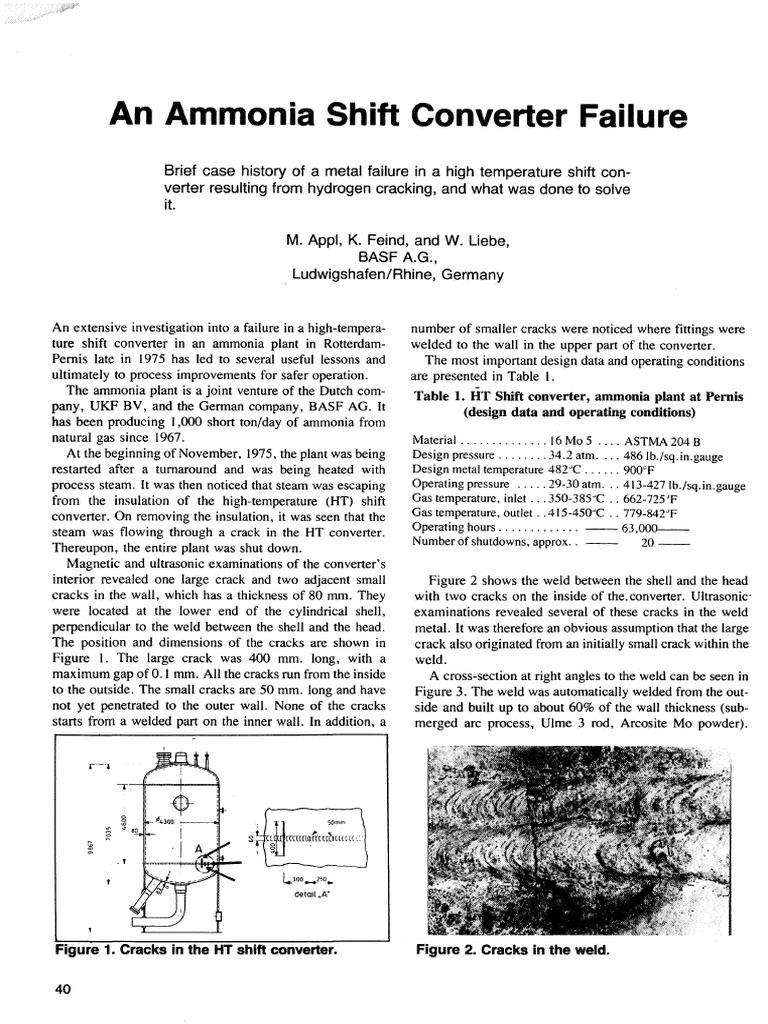 Aiche-19-008 Ammonia Shift Converter | PDF | Welding | Construction