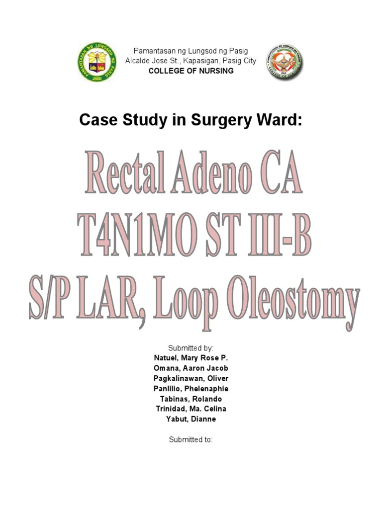 Surgery Ward Case Study Submission | PDF