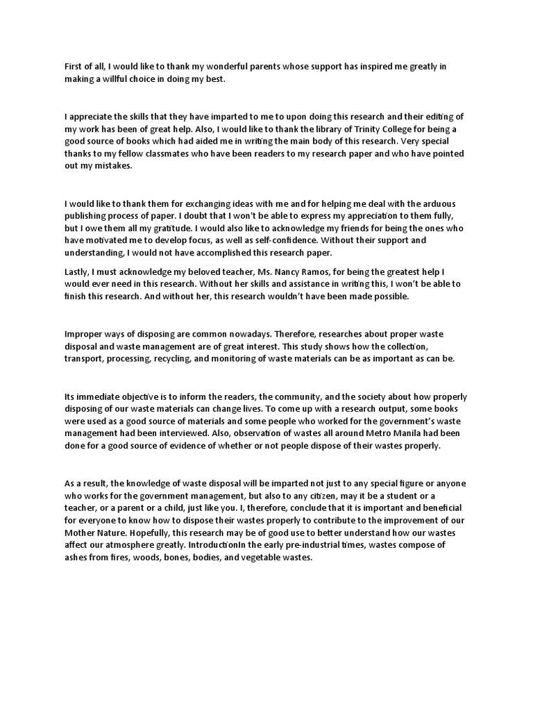 Importance of Proper Waste Disposal | PDF | Waste Management | Teachers