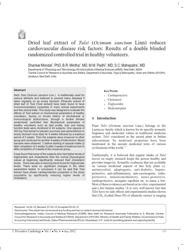 Shankar Mondal, PHD, B.R. Mirdha, MD, M.M. Padhi, MD, S.C. Mahapatra, MD | Descargar gratis PDF ...