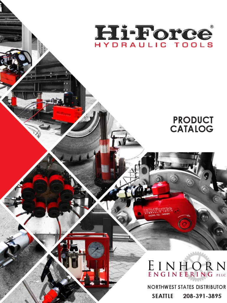 Hi Force Product Catalog 2020 | PDF | Piston | Manufactured Goods