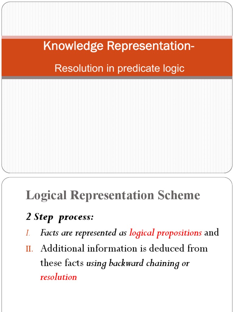 18-20-Resolution in Predicate Logic | PDF | Mathematics | Grammar