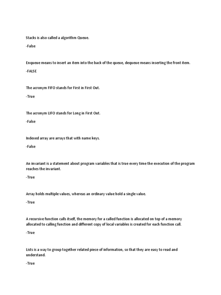 Data Structure and Algo - Prelim To Finals! (Main) | PDF | Vertex (Graph Theory) | Queue ...