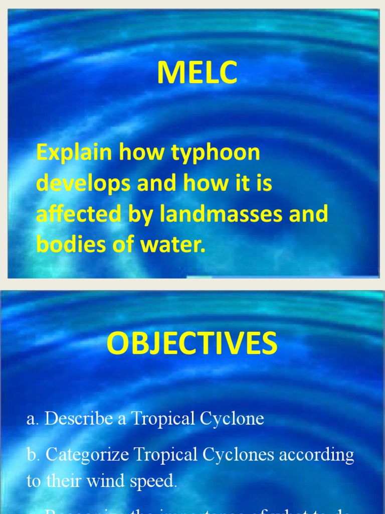 Explain How Typhoon Develops and How It Is Affected by Landmasses and ...
