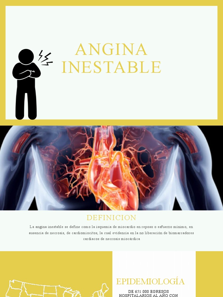 Angina Inestable | PDF | Enfermedades y trastornos humanos | Sistema ...
