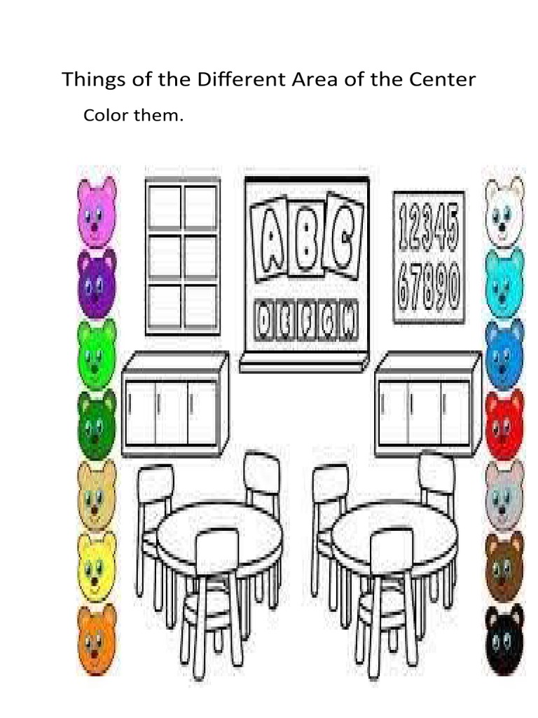 Things of The Different Area of The Center | PDF