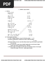 Grade 7 Maths Test Paper Integers | PDF | Integer | Numbers