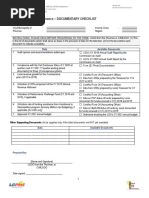 Final 2023 SGLGB Form 1 Documentary Checklist | PDF | Emergency ...