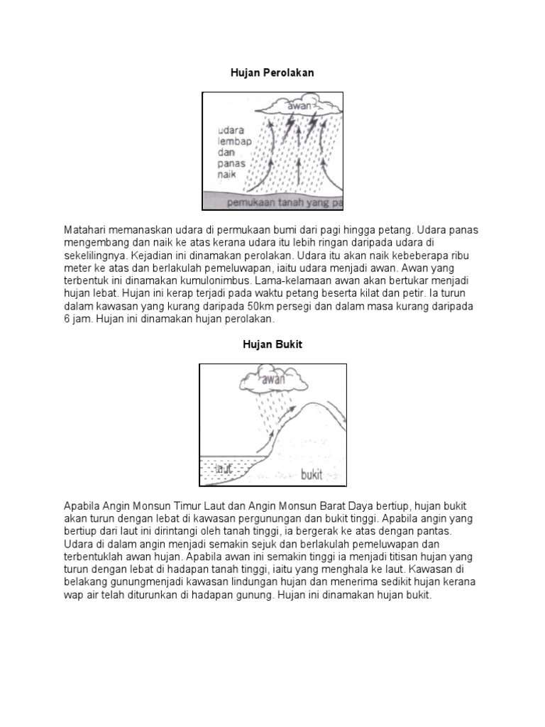 Hujan Perolakan | PDF
