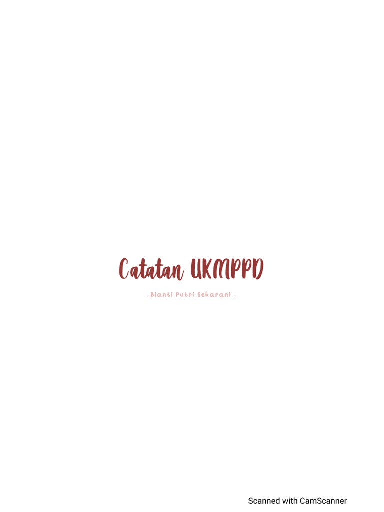 Catatan BEDAH KOAS | PDF