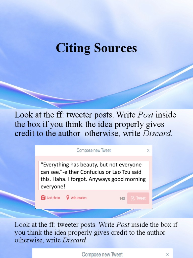 Citing Sources | Download Free PDF | Plagiarism | Citation