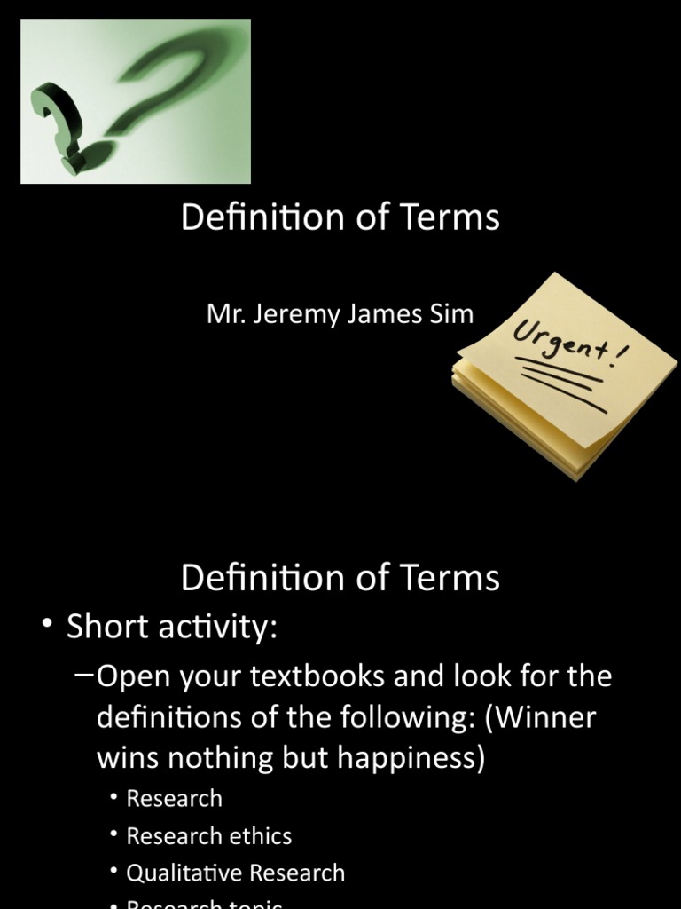 12 Lesson C Defn of Terms Conceptual Framework | PDF | Theory | Concept