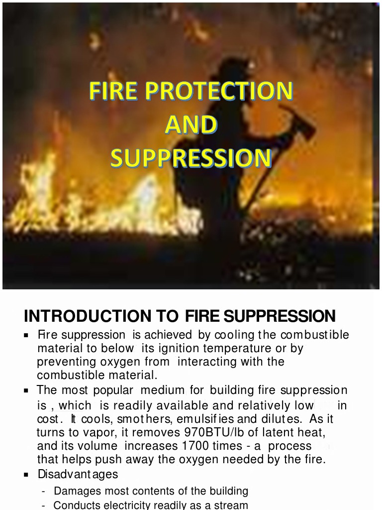 Fire-Protection and Suppression-Systems | PDF | Fire Sprinkler System ...