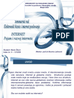 Seminarski Rad Informatika - Internet | PDF