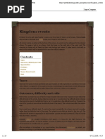 RoK Events Calendar | PDF