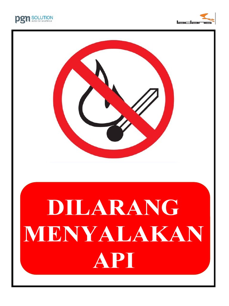 Dilarang Menyalakan Api | PDF