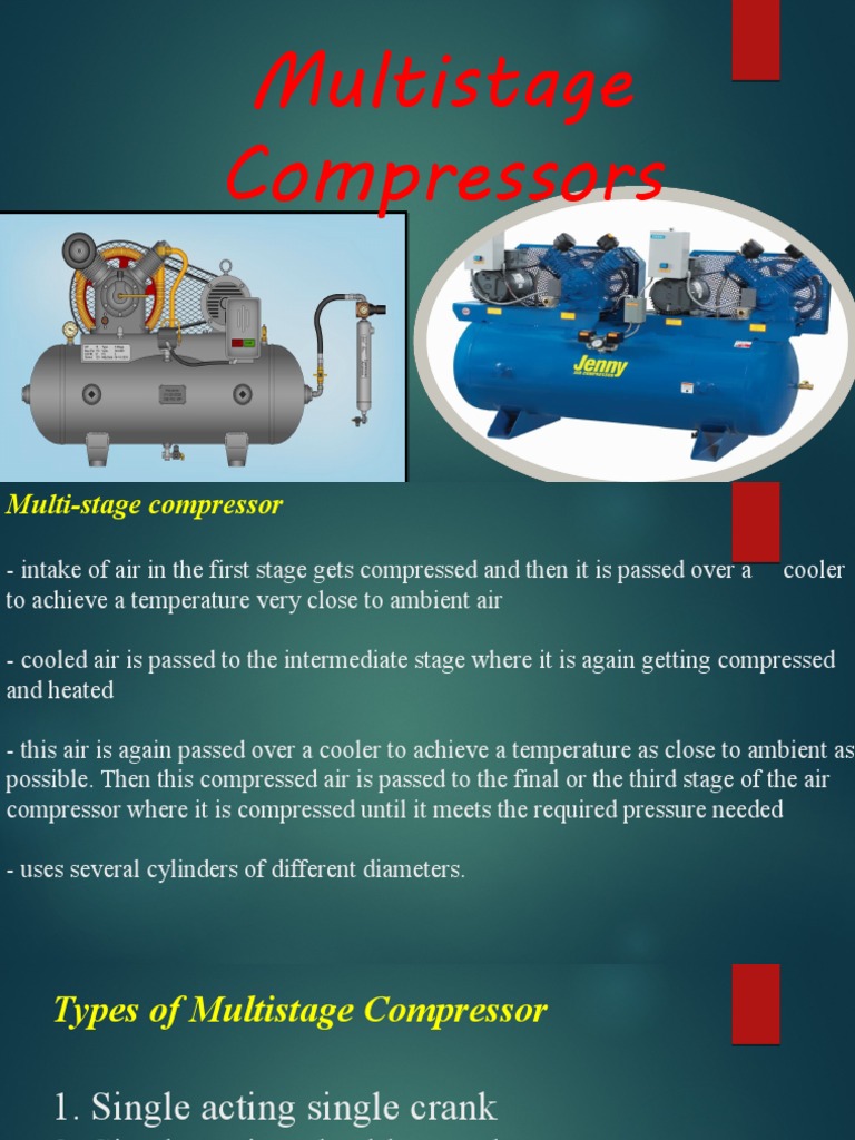 Group 1 Multistage Compressors | PDF