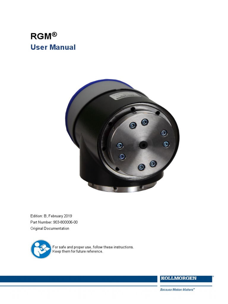 RGM UserManual PDF | PDF | Screw | Electrical Connector