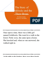 Goldilocks and The Three Bears | PDF | Goldilocks And The Three Bears ...