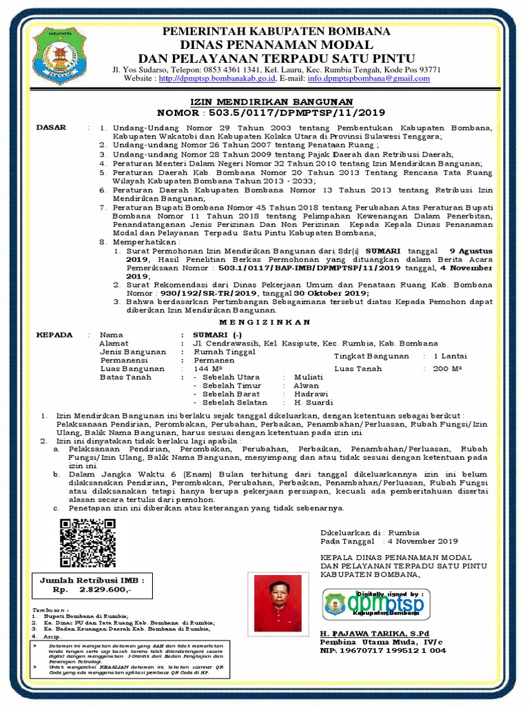 IMB 0117 SUMARI - PDF SDH TTD | PDF