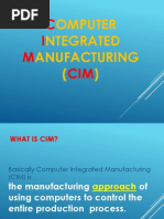CIM Lecture Notes 1 | PDF | Business Process | Inventory