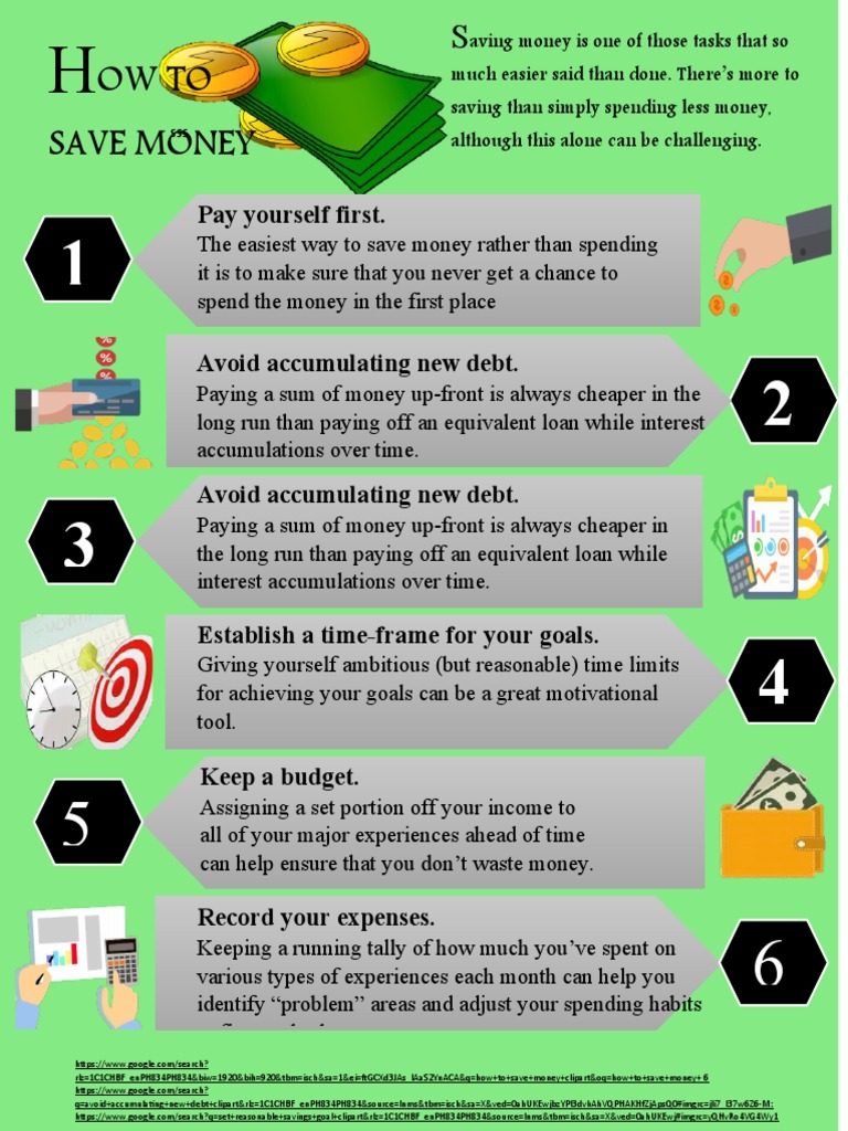 How To Save Money | PDF | Interest | Debt