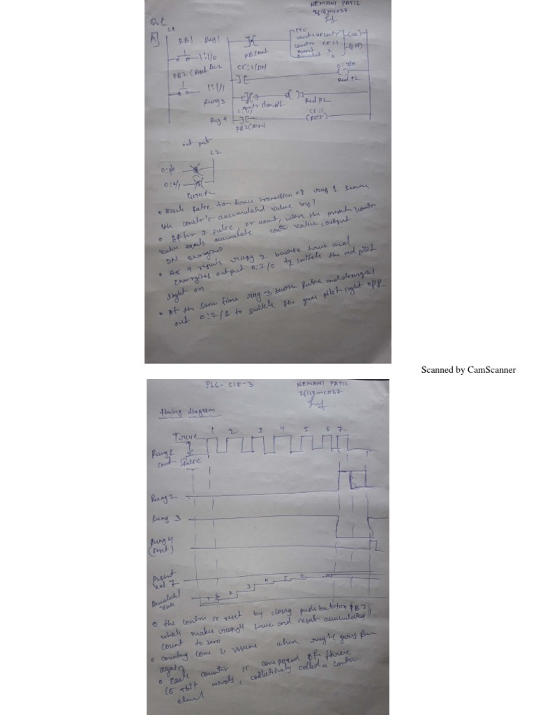 CIE3, PLC, 2ji18me037, NEMANI PATIL | PDF