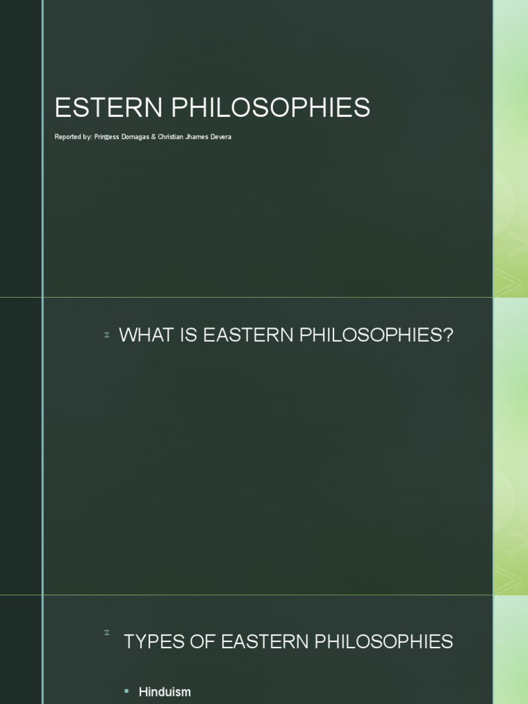 Exploring Eastern Philosophies | PDF