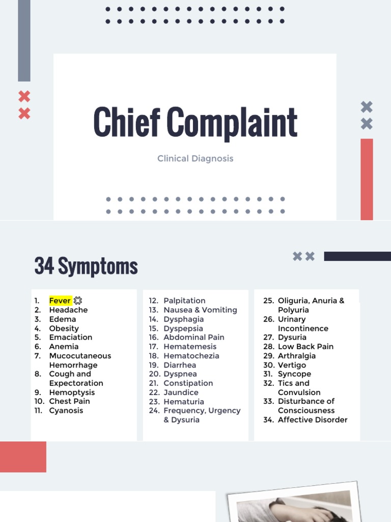 Fever, Chief Complaint, Clinical Diagnosis | PDF | Fever | Aspirin