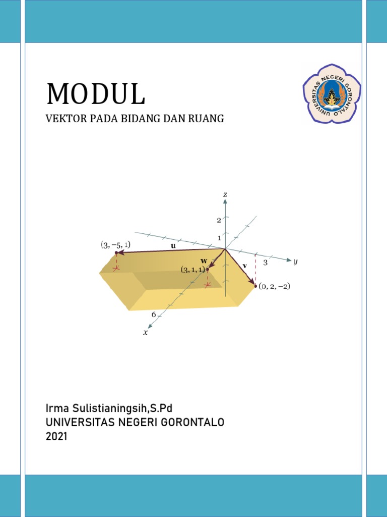 Tugas Bahan Ajar VEKTOR | PDF | Metode & Bahan Ajar | Sains & Matematika