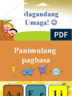 ABAKADA Pantig Examples | PDF