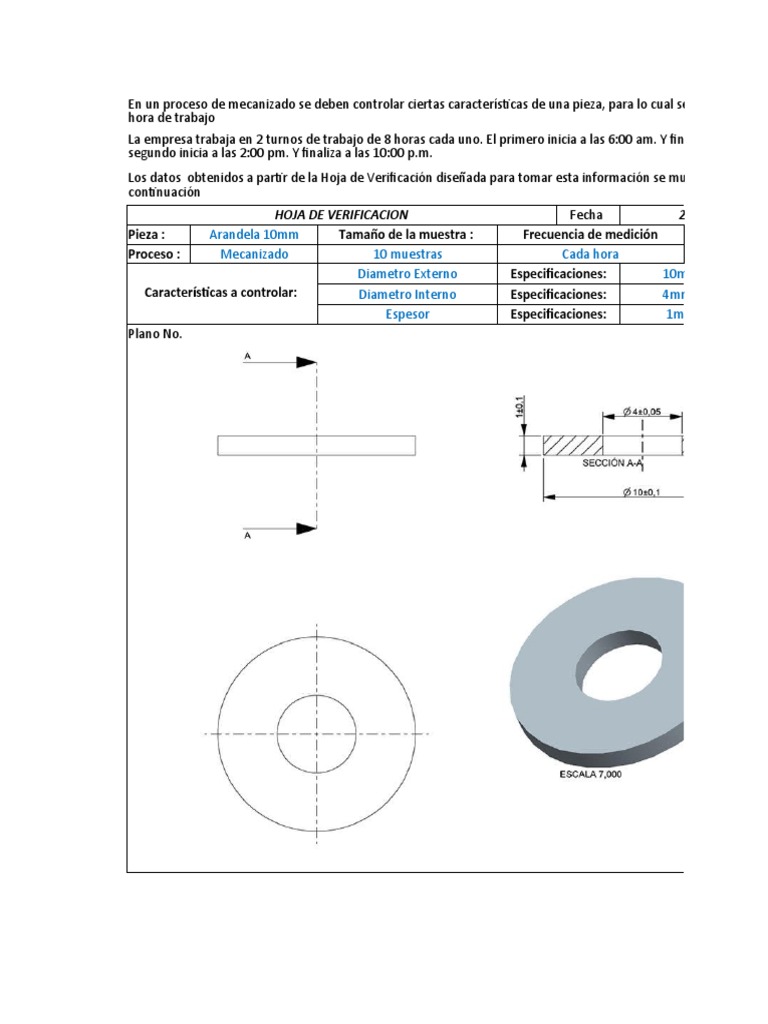 Ejercicio CP - CPK | PDF