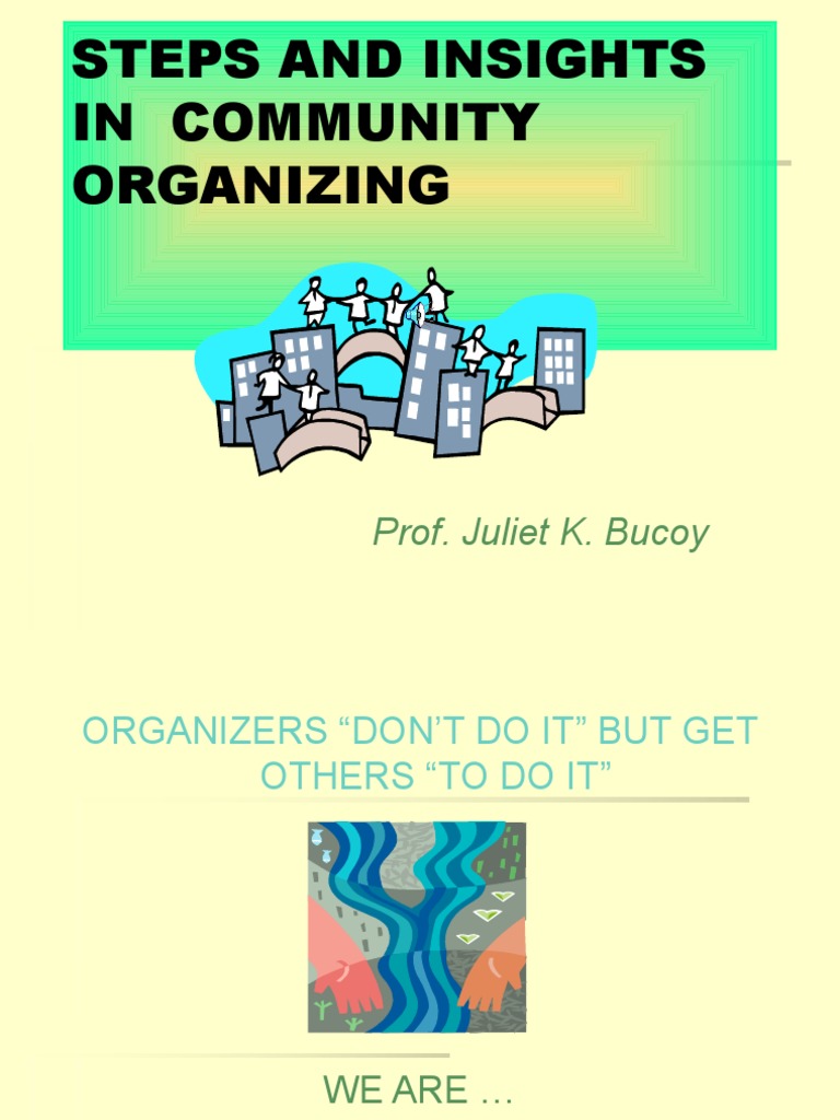 Steps in CO Process | Download Free PDF | Community | Behavior