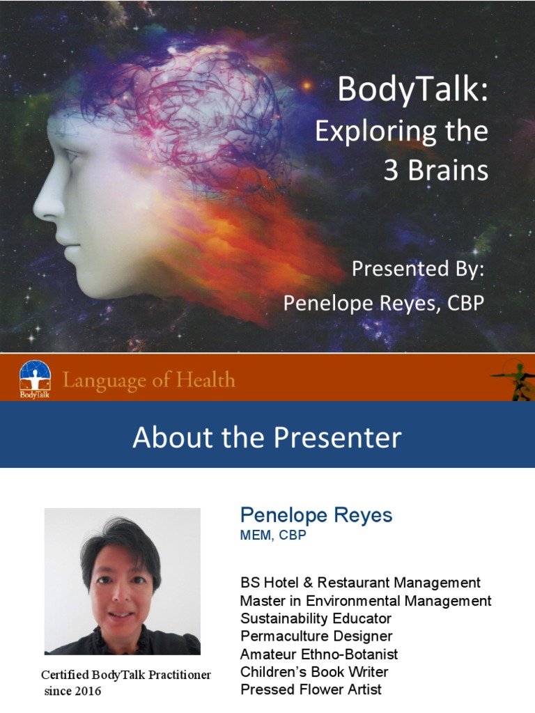 Bodytalk:: Exploring The 3 Brains | PDF | Acupuncture | Intuition