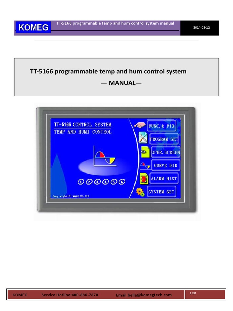 KM-5166 Controller Manual | PDF | Computing | Computer Science