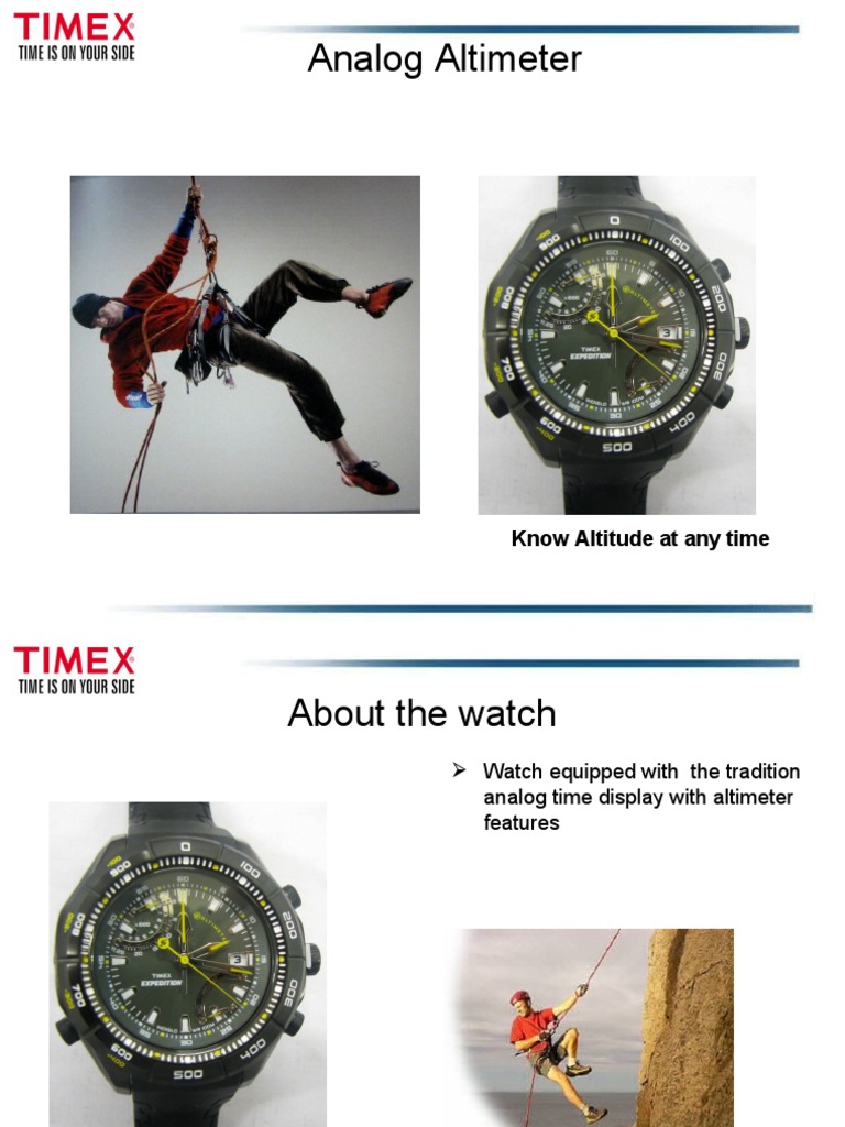 Analog Altimeter: Know Altitude at Any Time | PDF | Aerospace ...