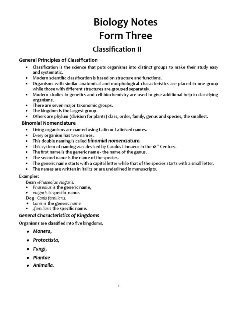 Biology Notes f3 | PDF | Leaf | Ecosystem
