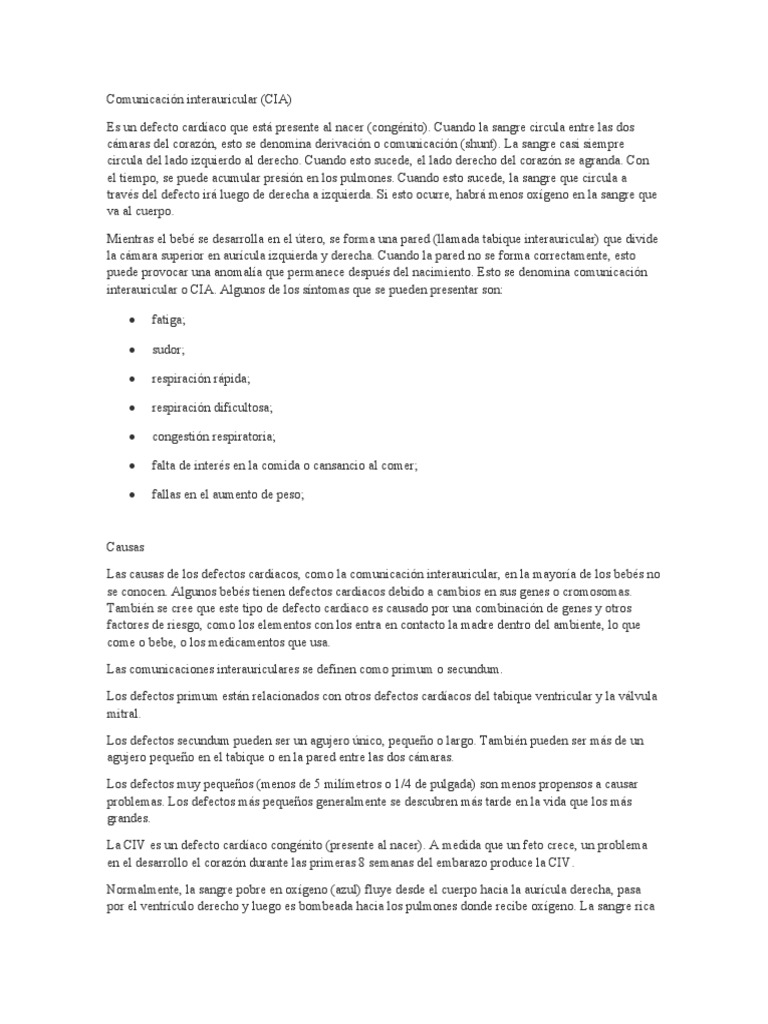 Civ y Cia | PDF | Corazón | Feto