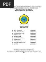Laporan Askep Komunitas Ners 2022 | PDF | Karier & Perkembangan | Perjalanan