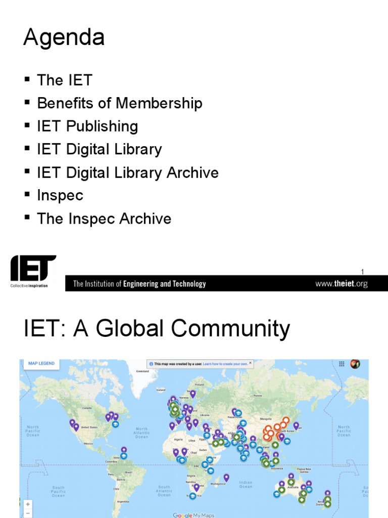 IET How To Join and Benefits | PDF | Libraries | Internet Of Things