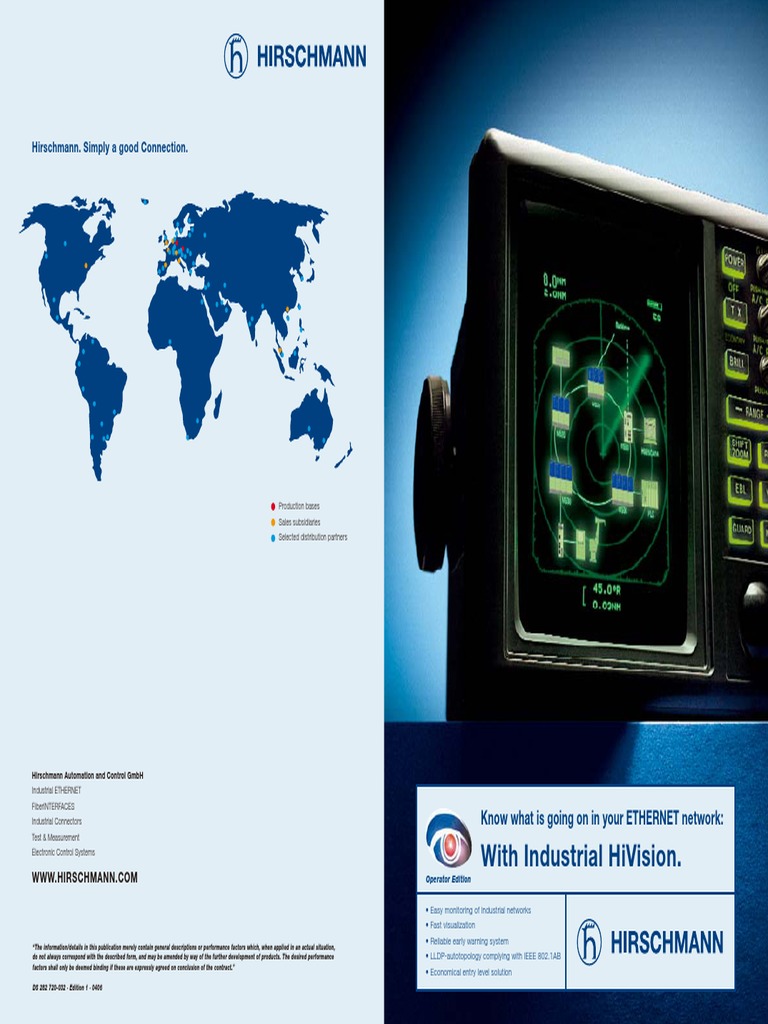 With Industrial Hivision.: Hirschmann. Simply A Good Connection ...
