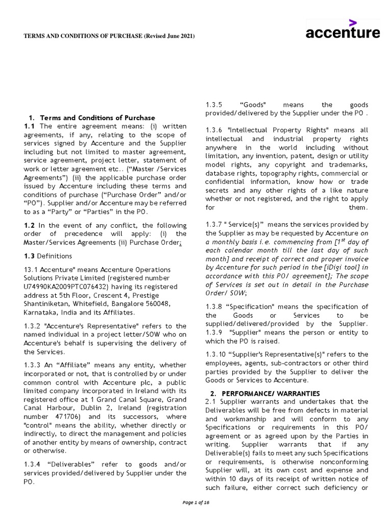 Accenture Operations Services PVT LTD | PDF | Value Added Tax | Invoice